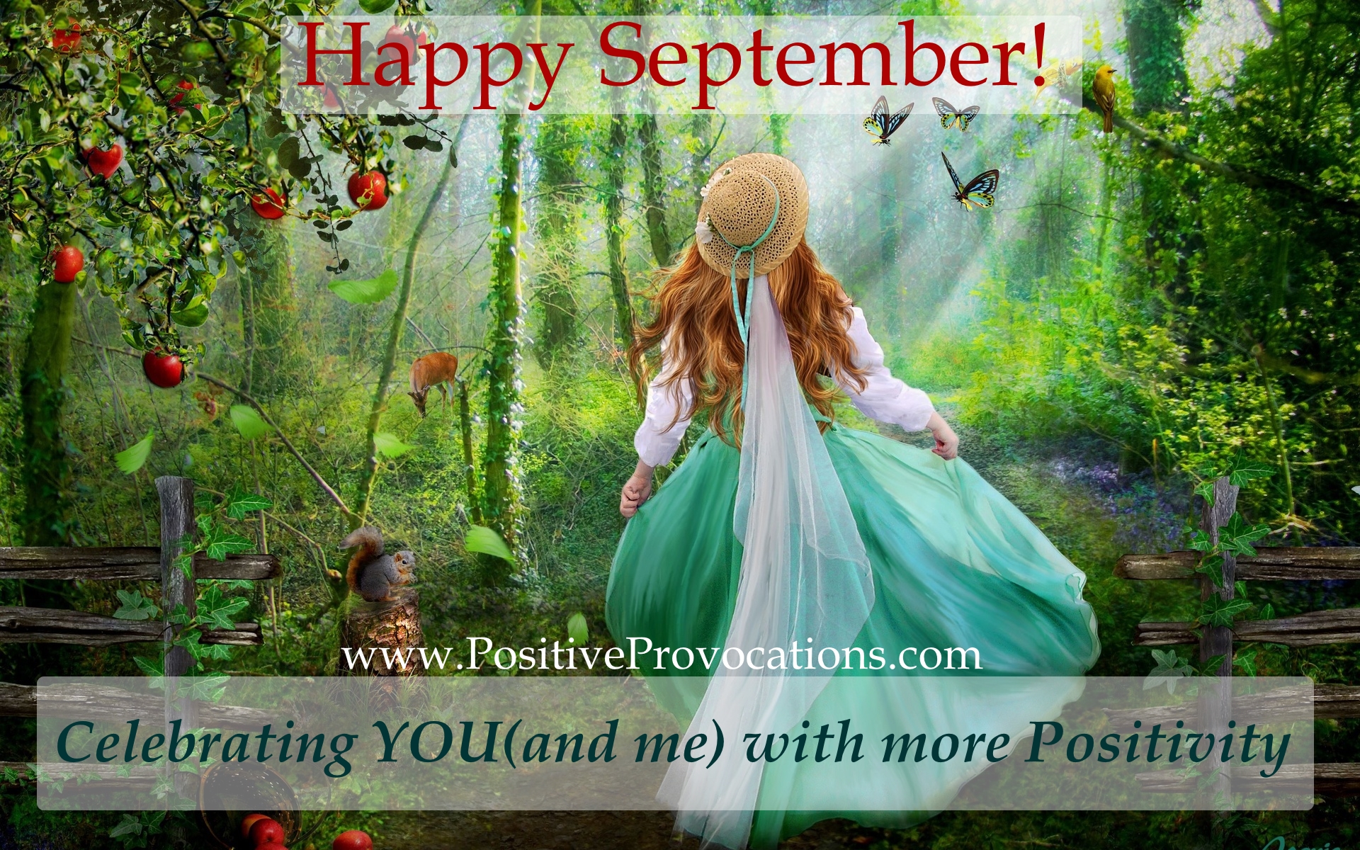 Celebrating YOU(and me) with more Positivity ~ Happy September ...