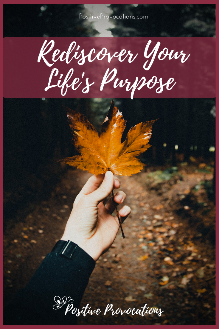 Rediscover Your Life’s Purpose – Positive Provocations
