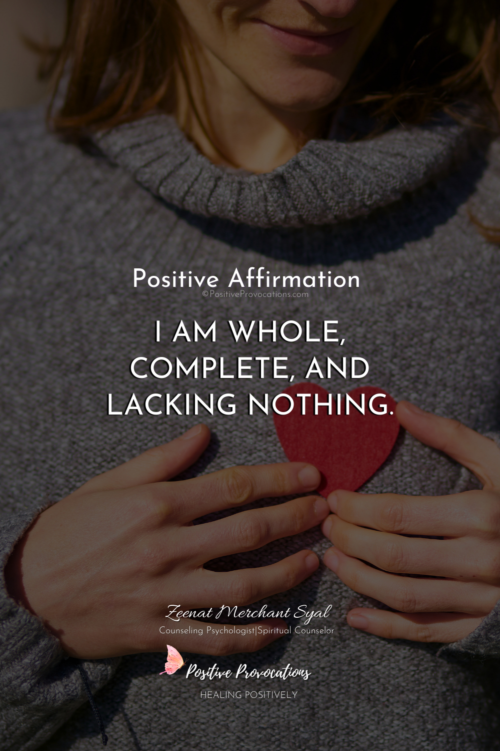 9 Positive Affirmations To Make You Feel Like YOU ARE ENOUGH – Positive ...
